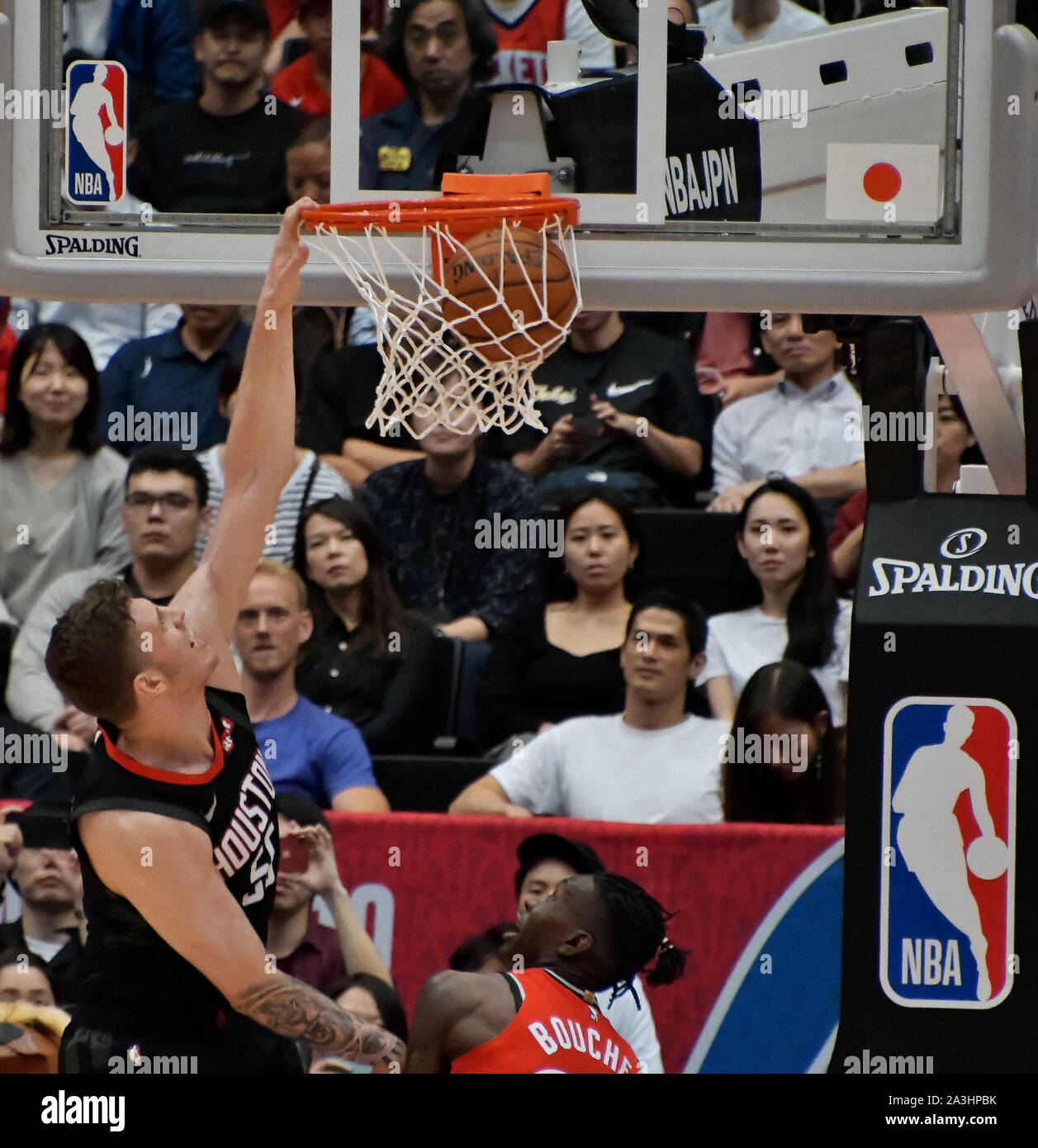 Saitama, Japan. 08th Oct, 2019. Houston Rockets' Power forward Isaiah ...