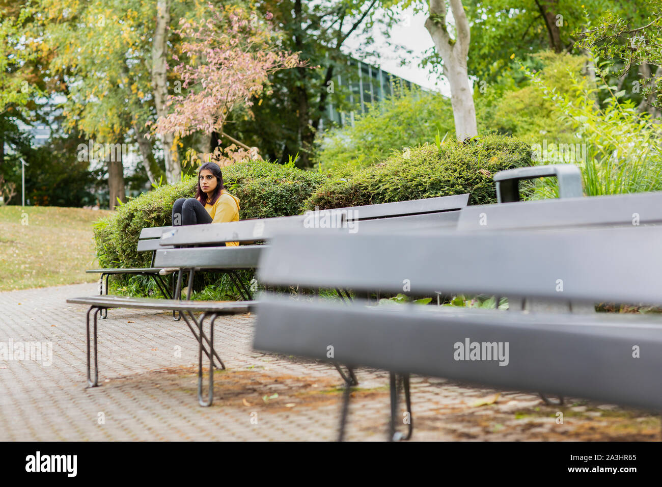 Indian bench hi-res stock photography and images - Alamy