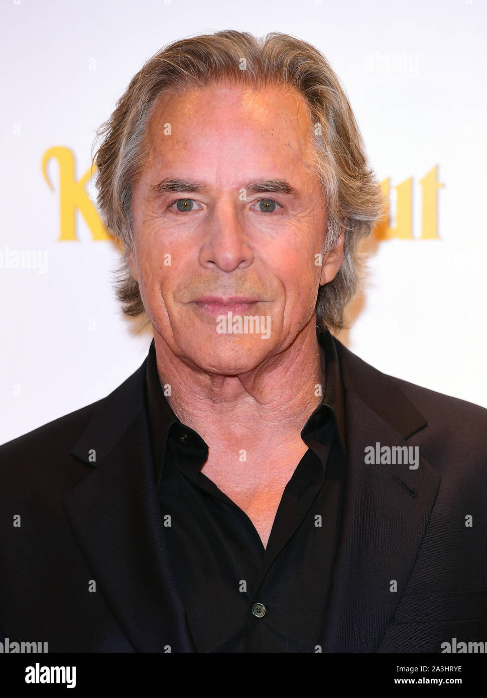 Don Johnson attending the European premiere of Knives Out, held as part ...