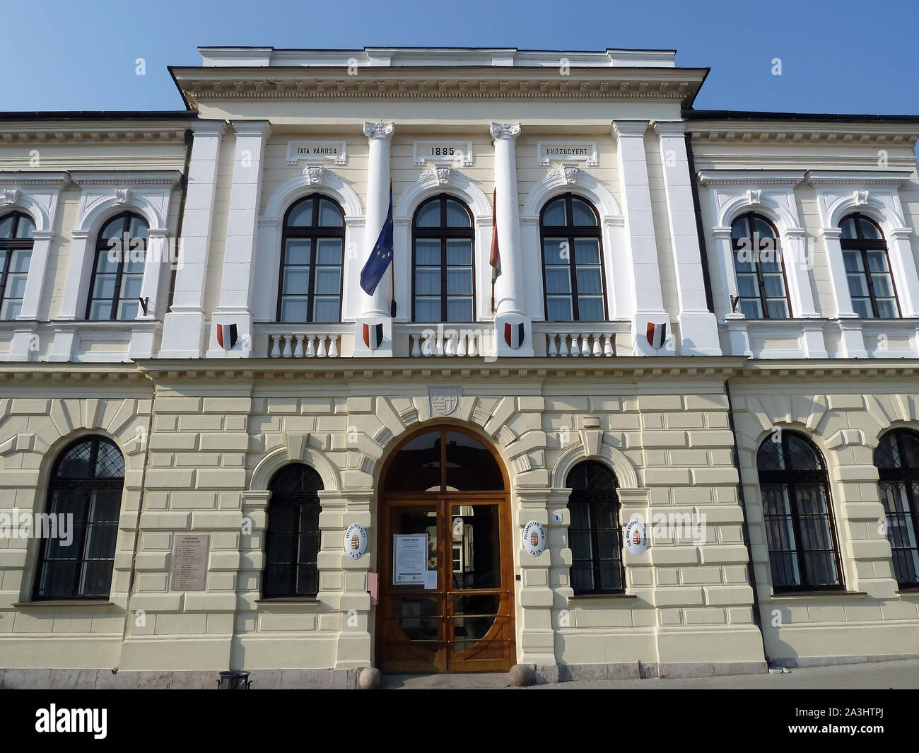 Mayor's office, Tata, Komárom-Esztergom county, Hungary, Magyarország ...