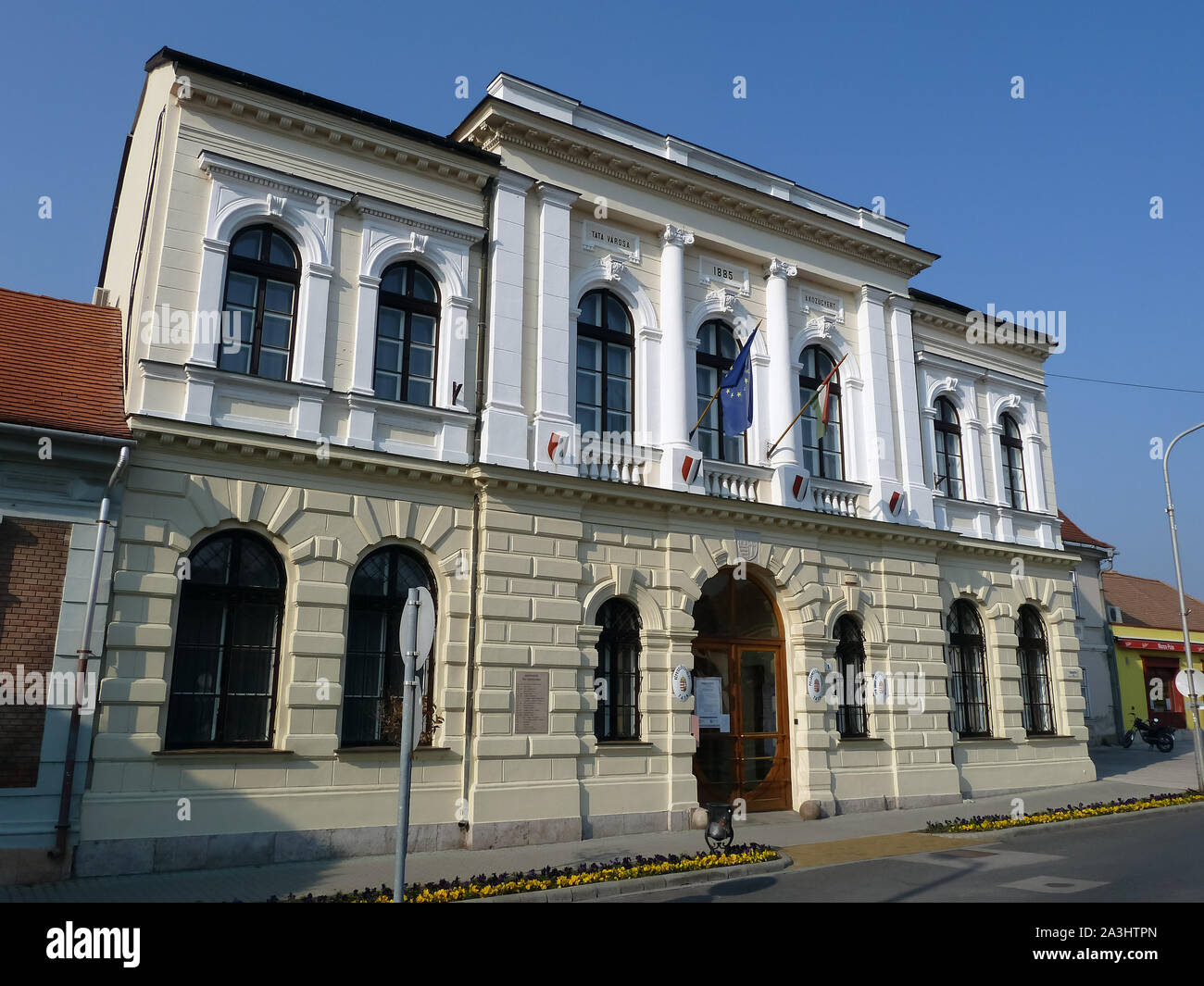 Mayor's office, Tata, Komárom-Esztergom county, Hungary, Magyarország ...