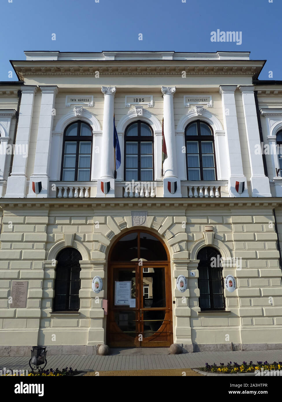 Mayor's office, Tata, Komárom-Esztergom county, Hungary, Magyarország ...
