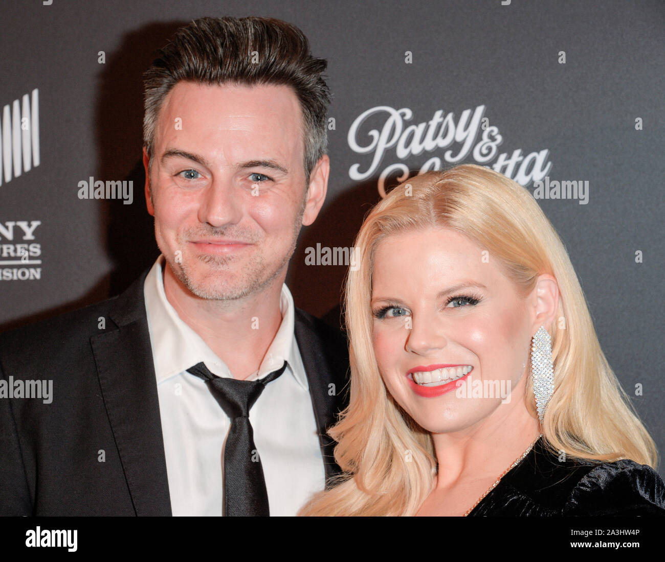 Brian Gallagher and Megan Hilty attend Lifetime presents special ...