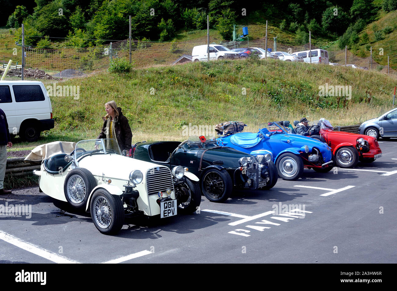 Three wheeled sportscar hi-res stock photography and images - Alamy