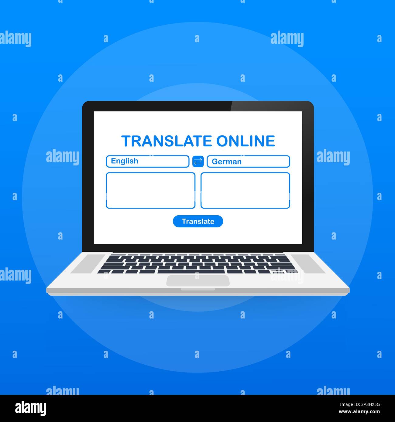 Language translation color icon. Online translator. Spell check ...