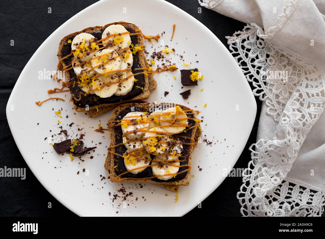 Caramel and cream toast hi-res stock photography and images - Alamy