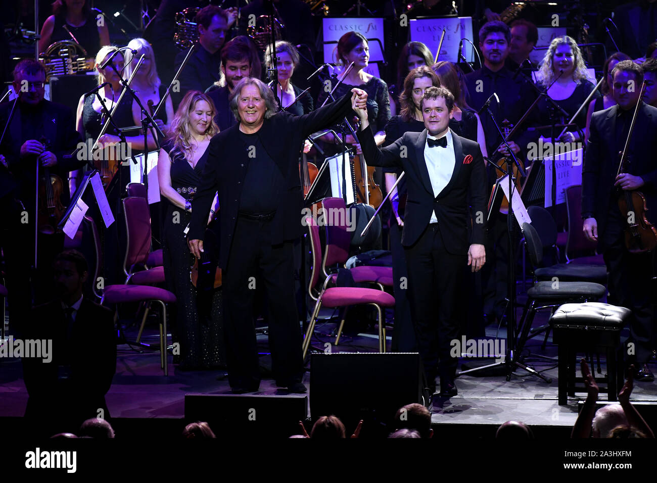 Stephen barlow classic fm live royal albert hall hi-res stock ...