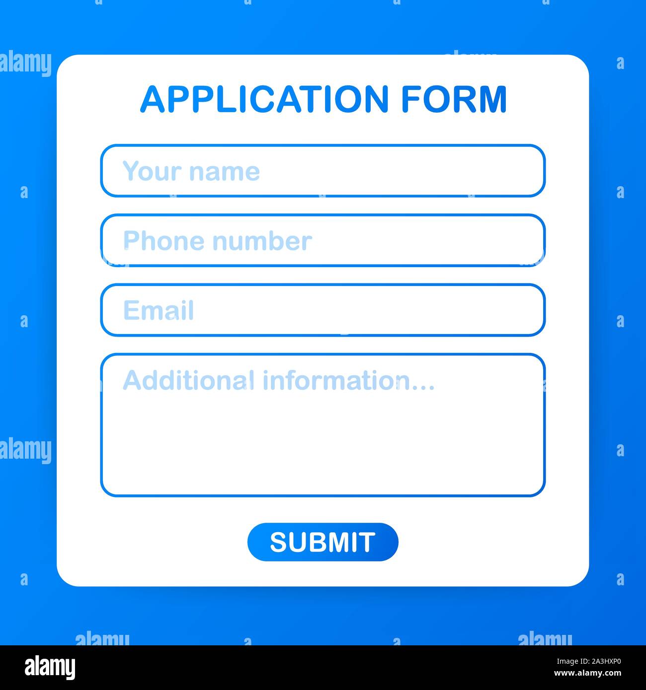 Contact us colorful modern form which you can use in your web design ...
