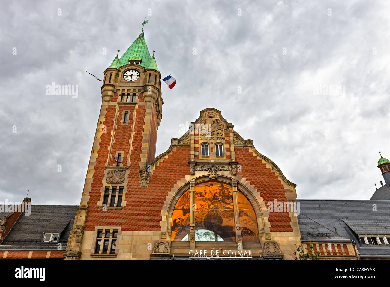 Colmar train station hi-res stock photography and images - Alamy