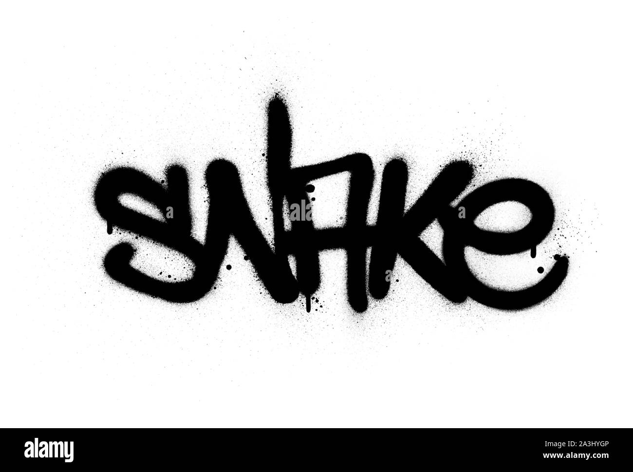 Snake font letter hi-res stock photography and images - Alamy