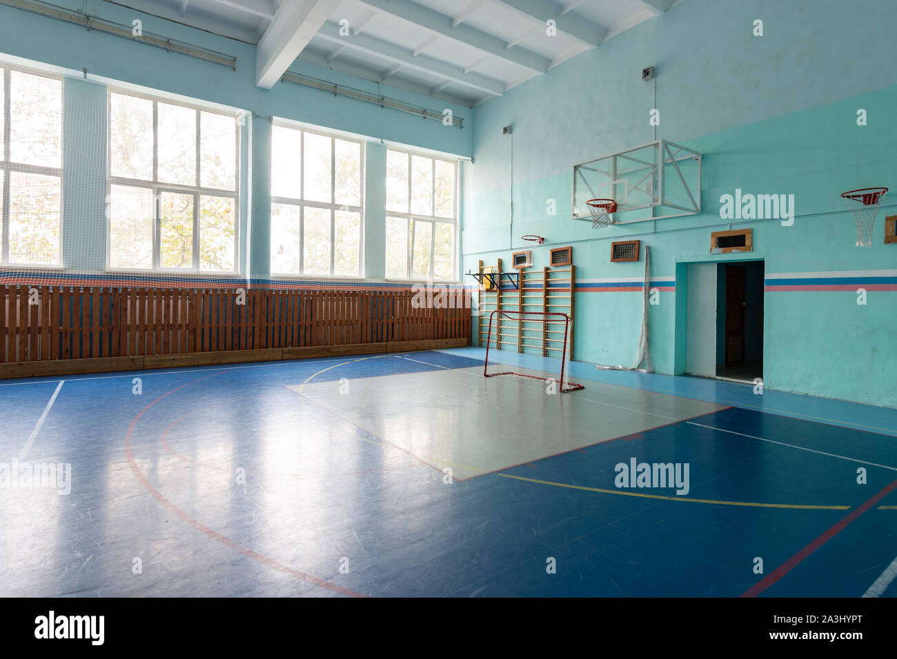 Russian school gym hi-res stock photography and images - Alamy