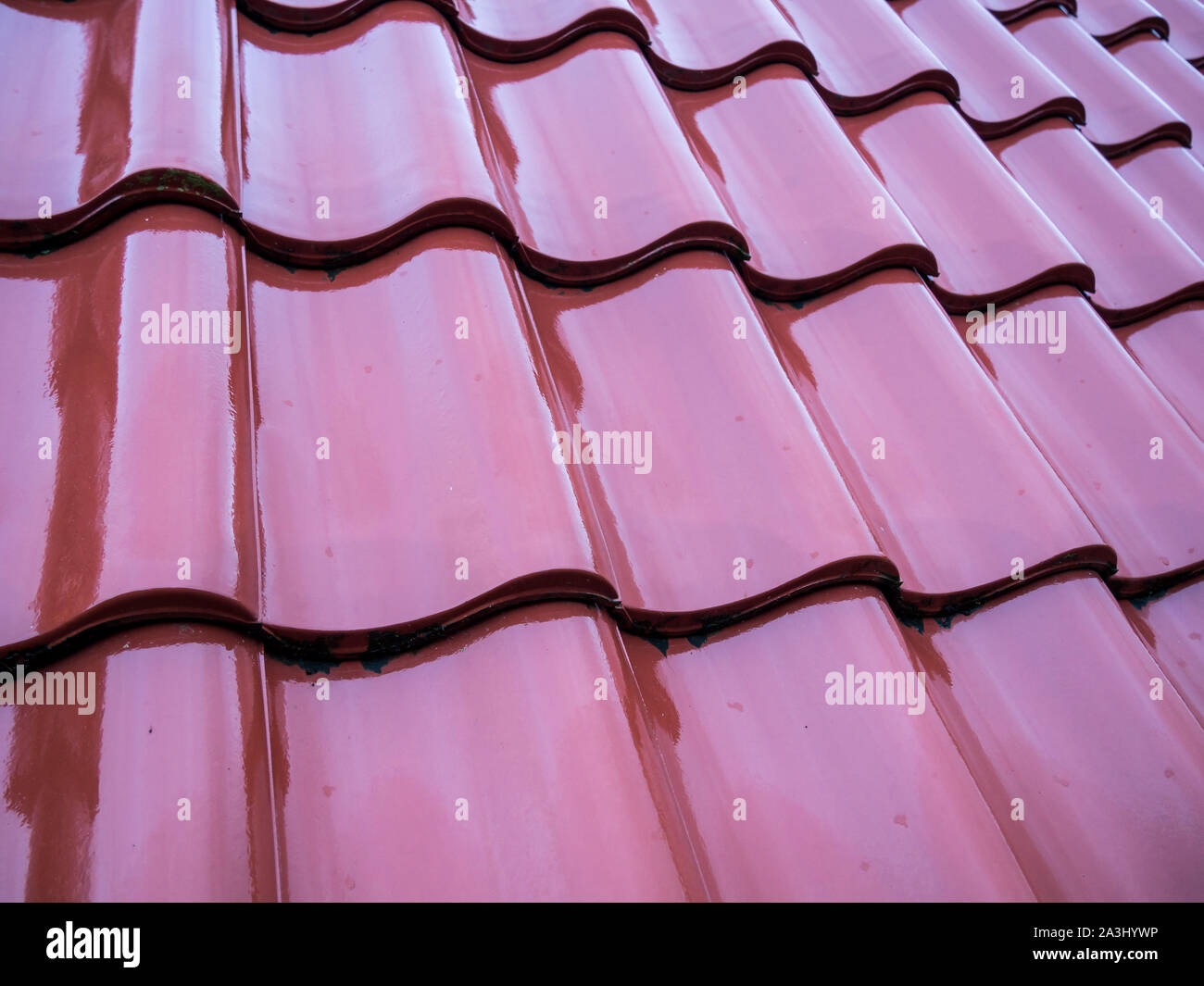 Roof tile Texture Stock Photo - Alamy