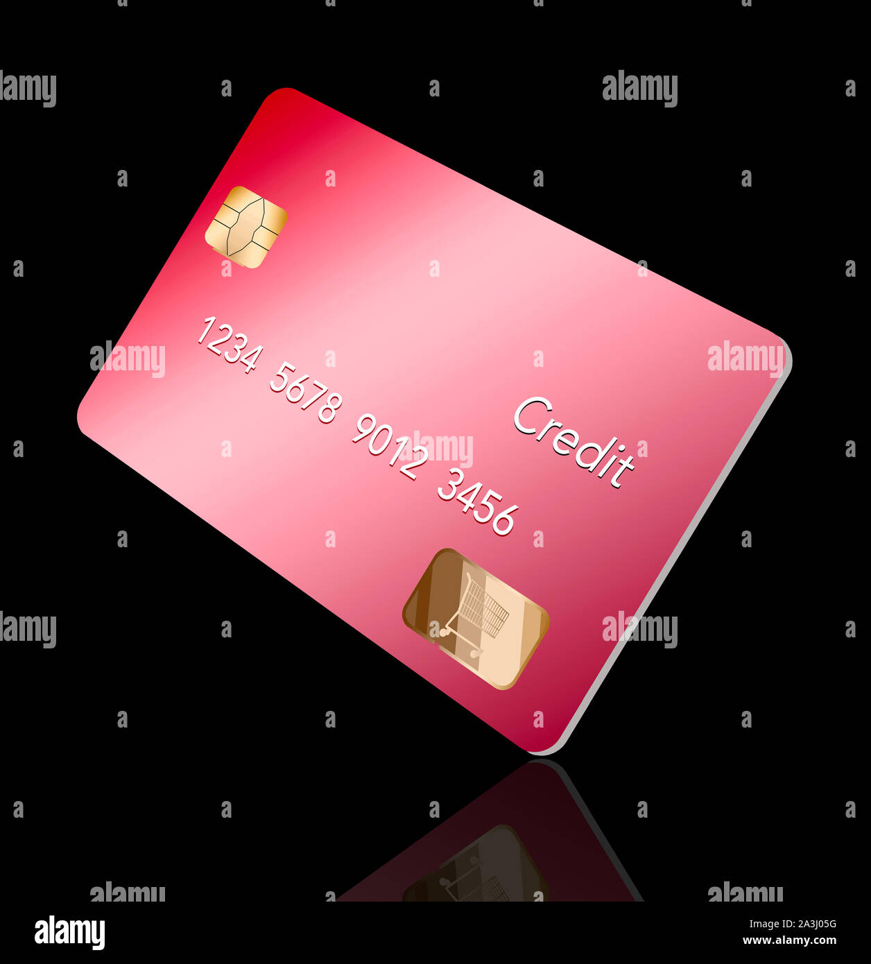 Here is a generic credit card or debit card Stock Photo - Alamy