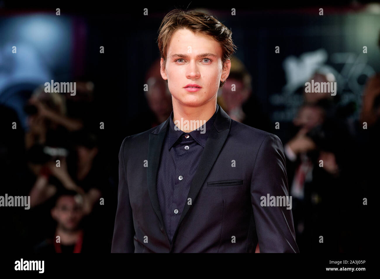 VENICE, ITALY - AUGUST 30: Saul Nanni attends the premiere of the movie ...