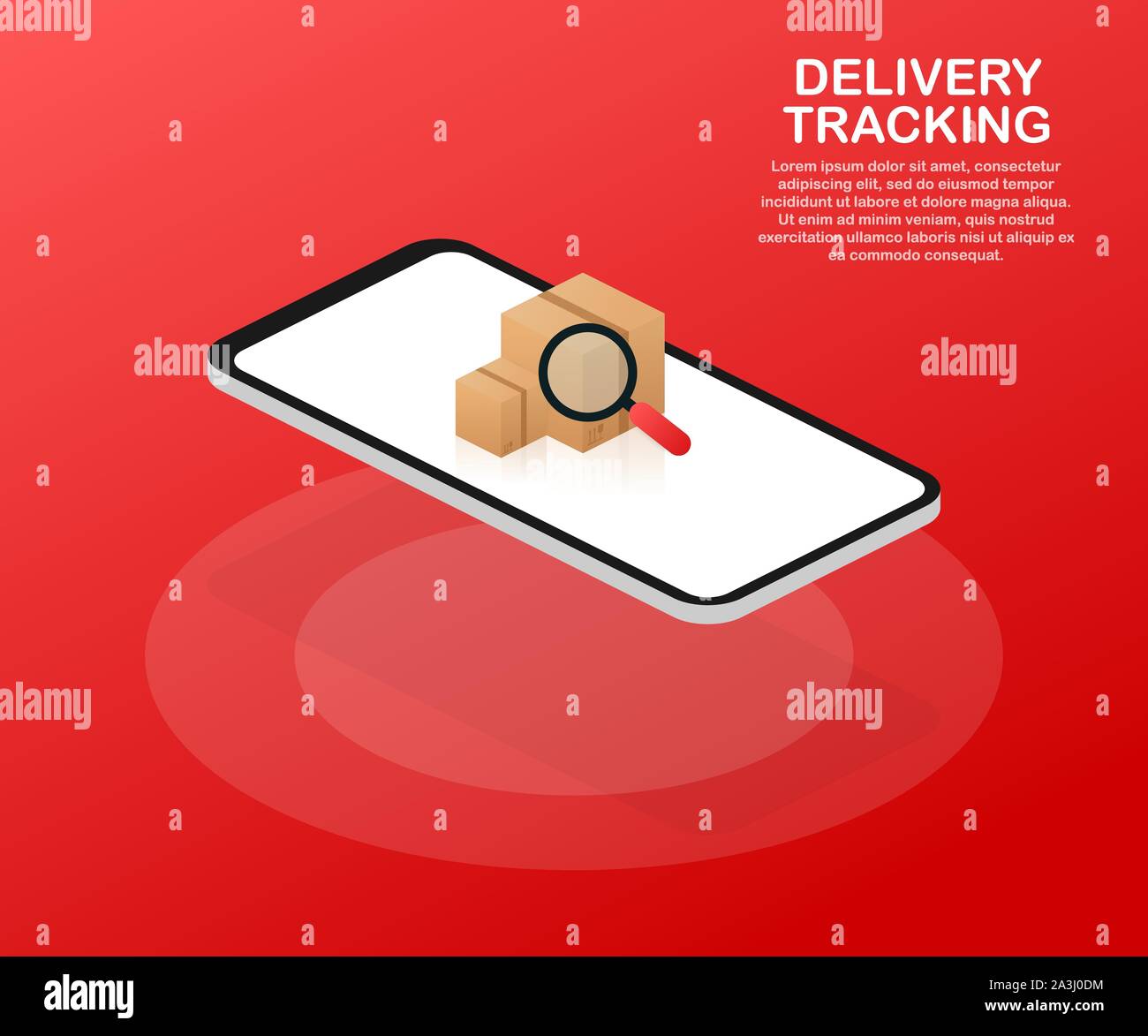 Parcel tracking website pack hi-res stock photography and images - Alamy