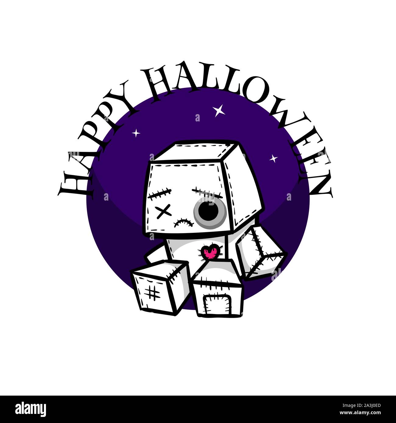 Robot triste Stock Vector Images - Alamy