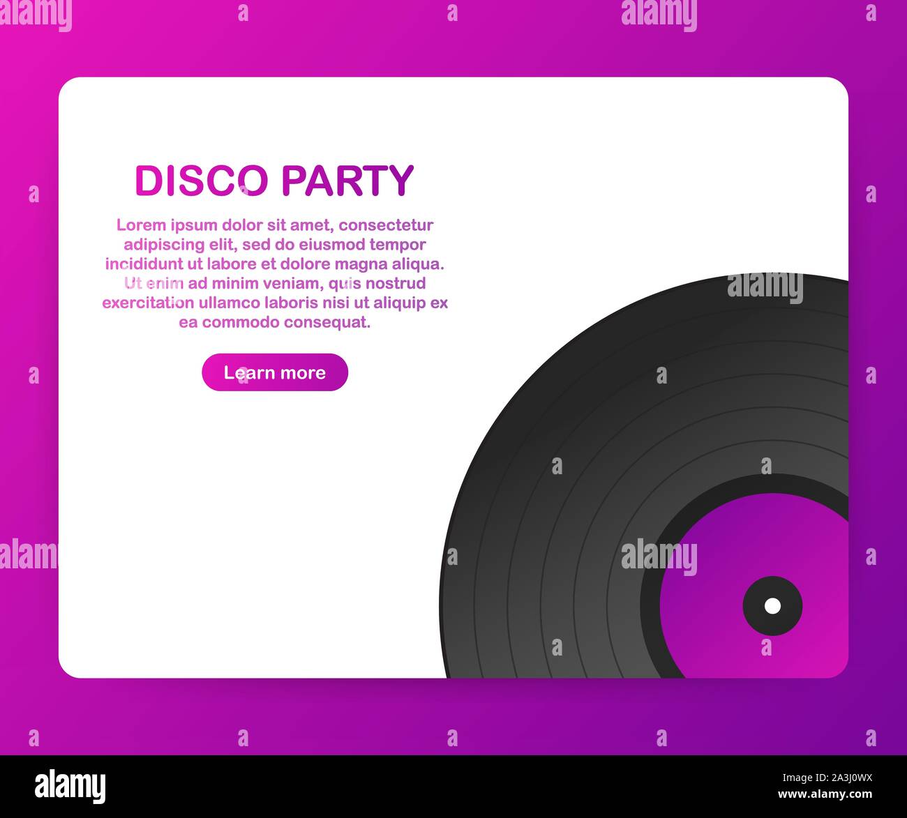 Background retro elements disco ball Stock Vector Images - Alamy