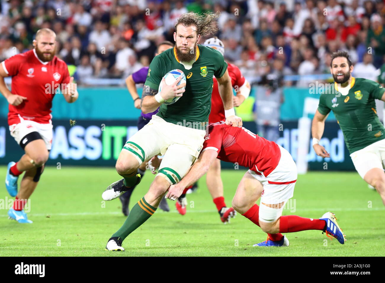 Kobe, Hyogo, Japan. 8th Oct, 2019. RG Snyman (RSA) Rugby : 2019 Rugby ...