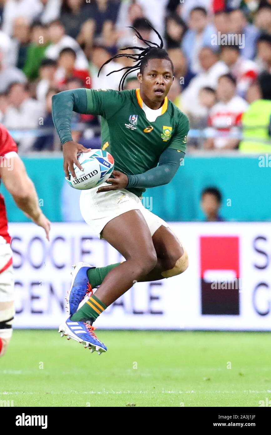 Kobe, Hyogo, Japan. 8th Oct, 2019. S'busiso Nkosi (RSA) Rugby : 2019 ...