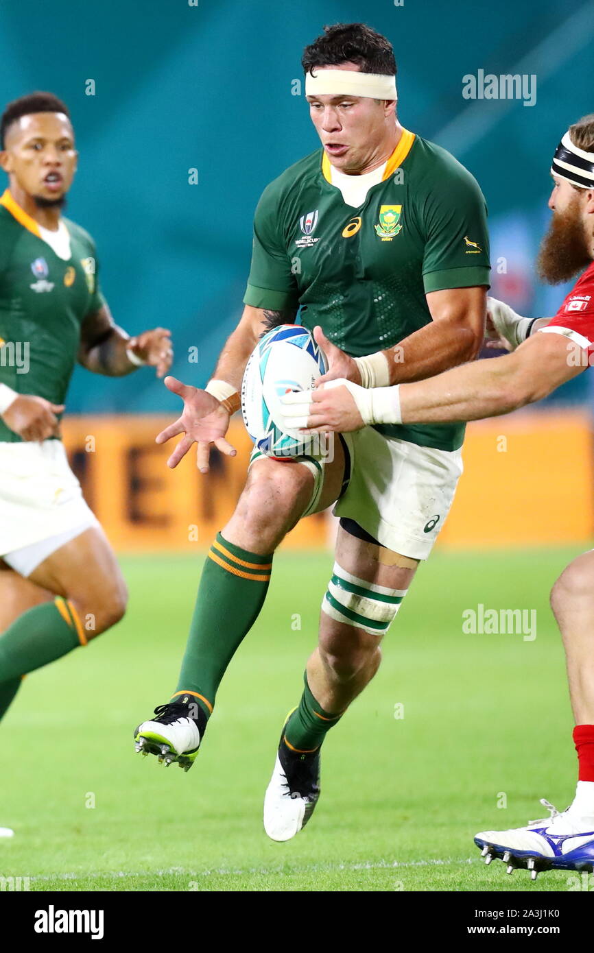 Kobe, Hyogo, Japan. 8th Oct, 2019. Francois Louw (RSA) Rugby : 2019 ...