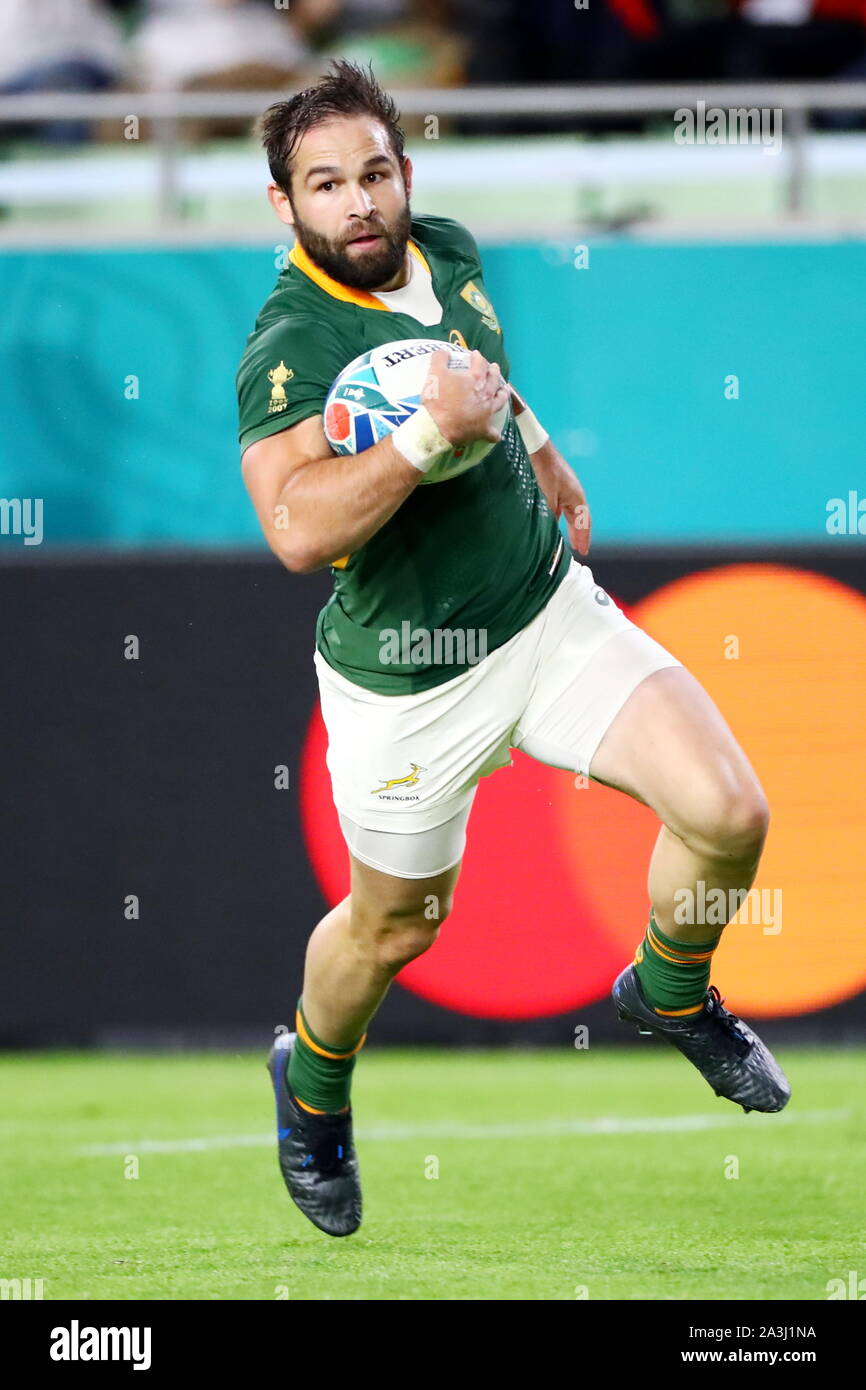 Kobe, Hyogo, Japan. 8th Oct, 2019. Cobus Reinach (RSA) Rugby : 2019 ...