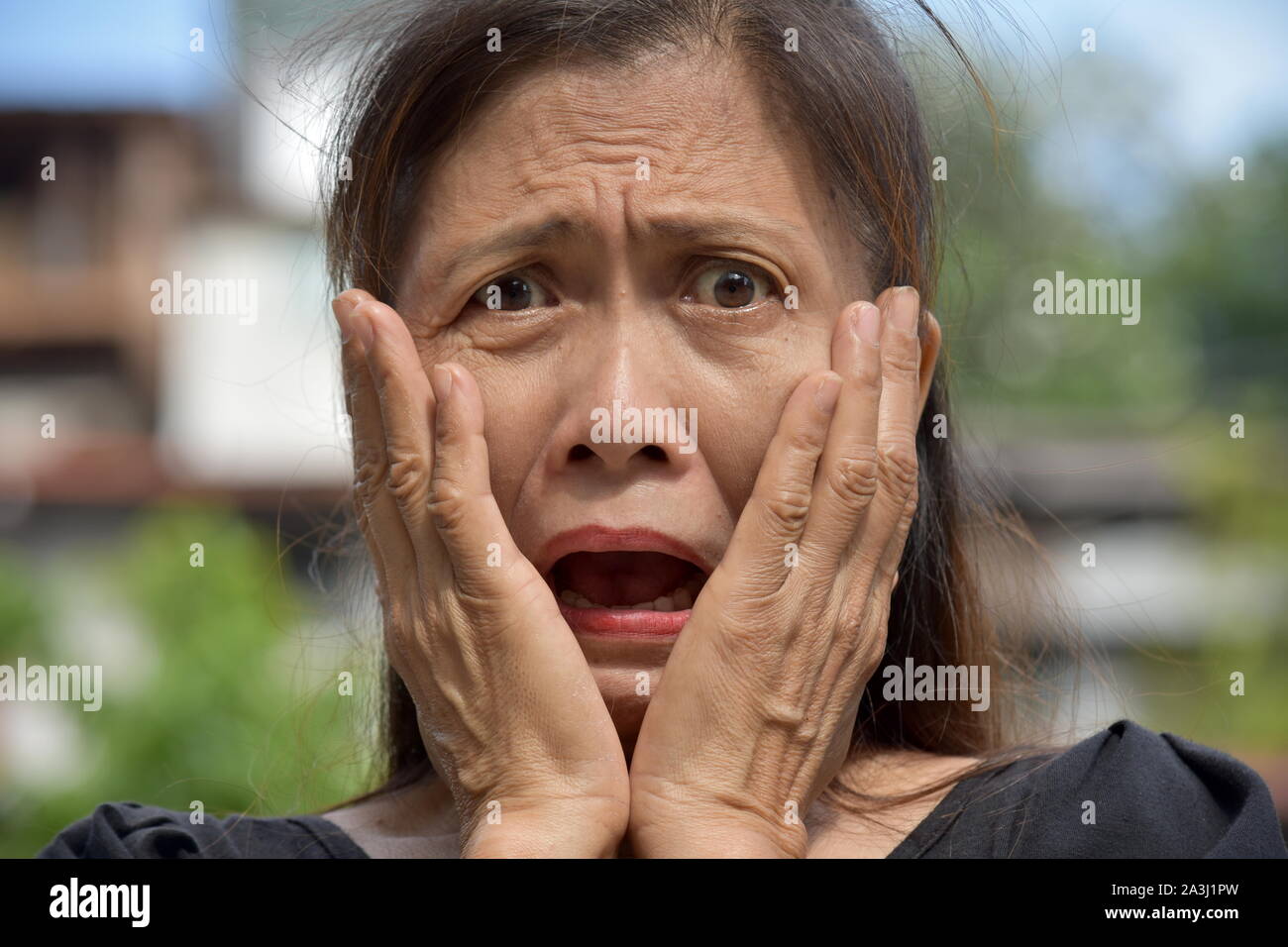 Surprised retired person hi-res stock photography and images - Alamy