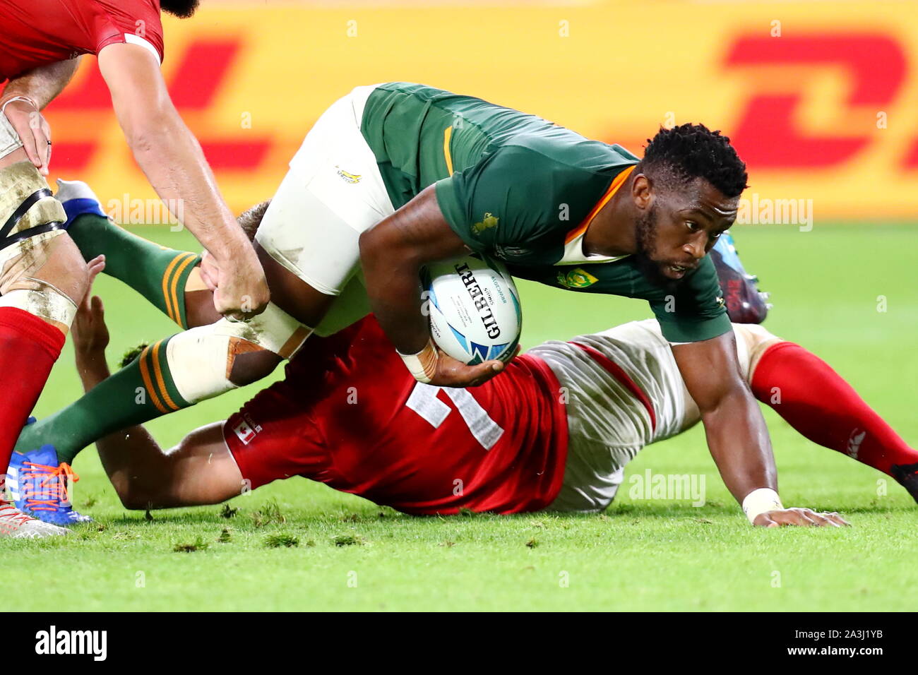 Kobe, Hyogo, Japan. 8th Oct, 2019. Siya Kolisi (RSA) Rugby : 2019 Rugby ...