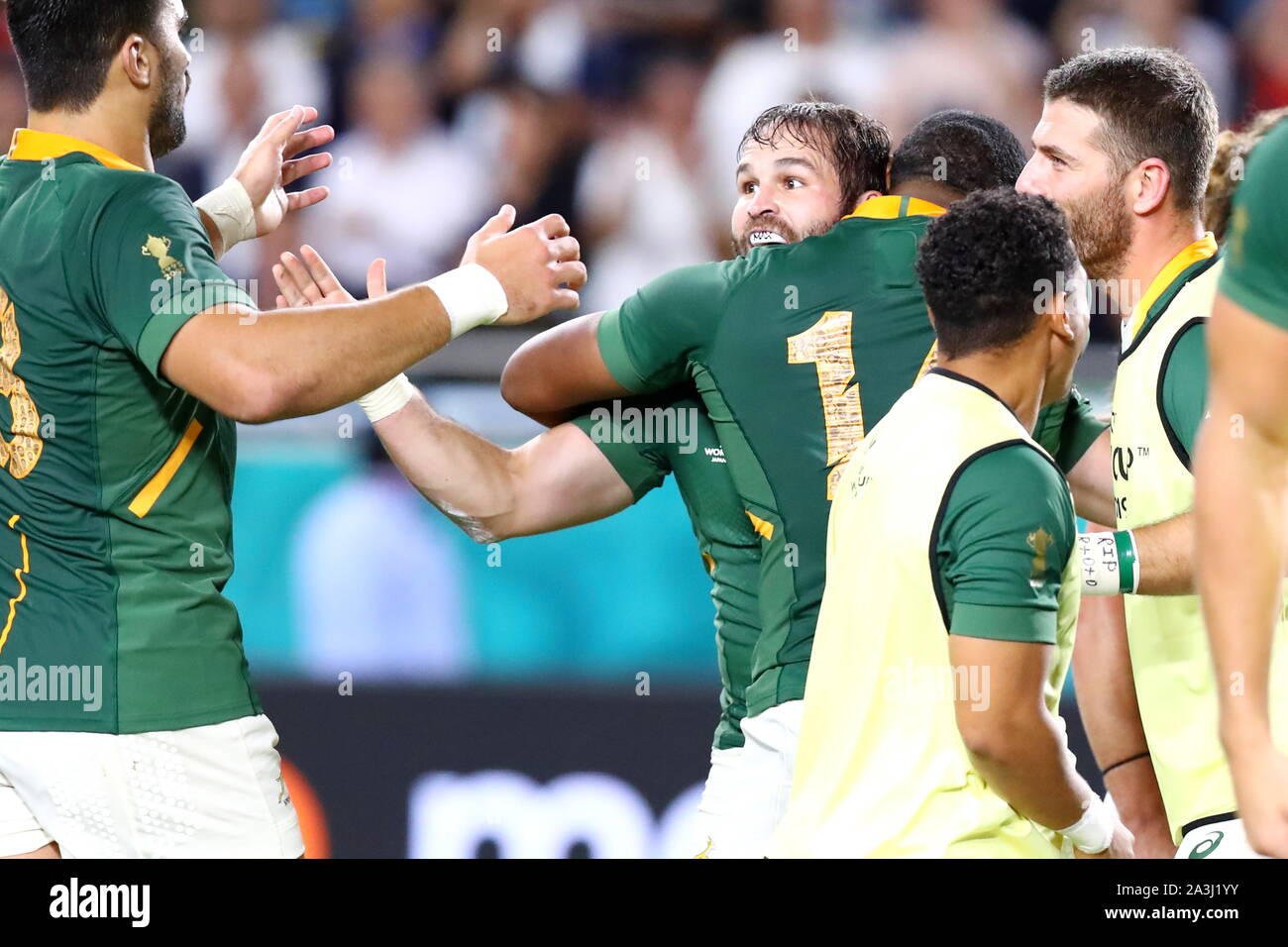 Kobe, Hyogo, Japan. 8th Oct, 2019. Cobus Reinach (RSA) Rugby : 2019 ...