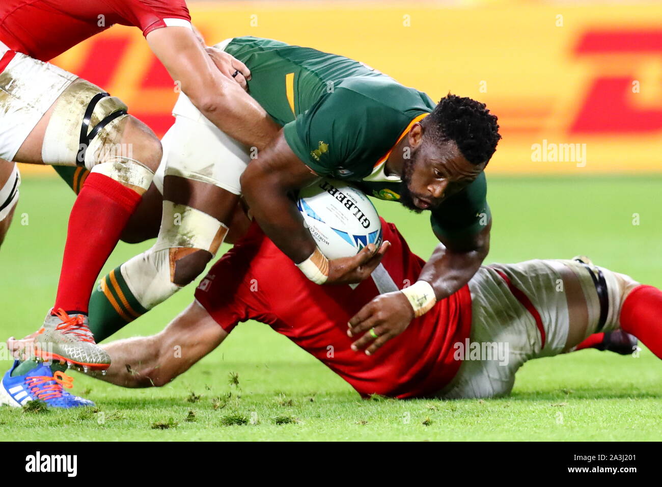 Kobe, Hyogo, Japan. 8th Oct, 2019. Siya Kolisi (RSA) Rugby : 2019 Rugby ...