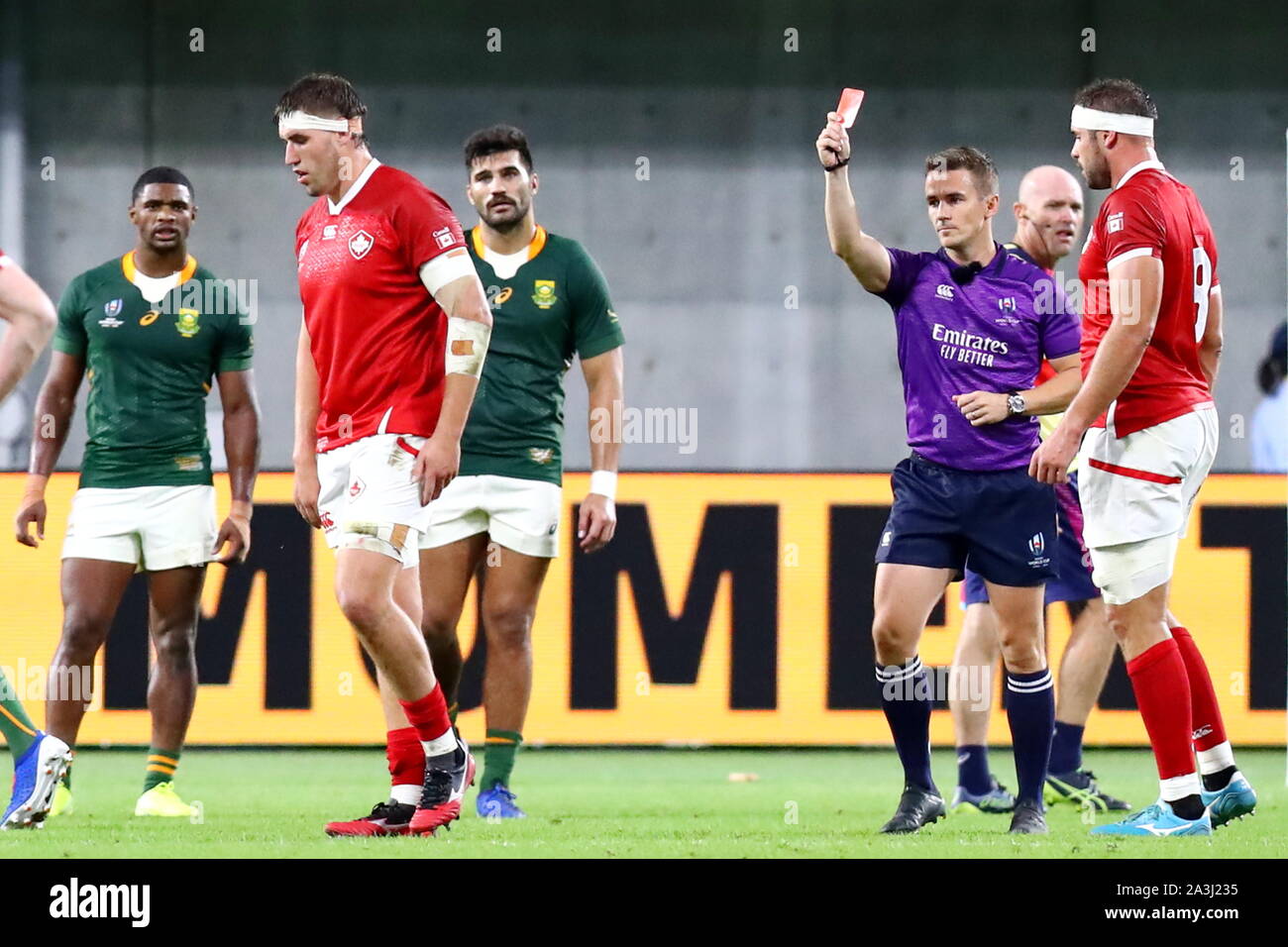Kobe, Hyogo, Japan. 8th Oct, 2019. Josh Larsen (CAN) Rugby : 2019 Rugby ...