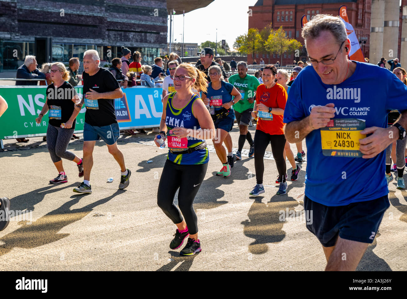 Cardiff Half Marathon 2019: Runners and crowds taking part in annual event around the Welsh ...