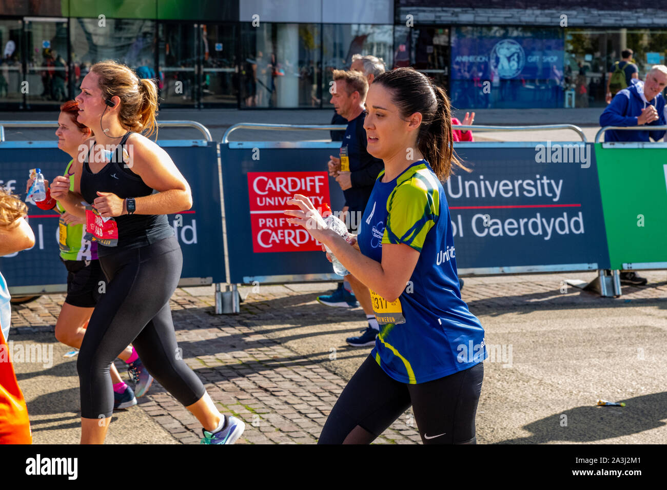 Cardiff Half Marathon 2019: Runners and crowds taking part in annual event around the Welsh ...