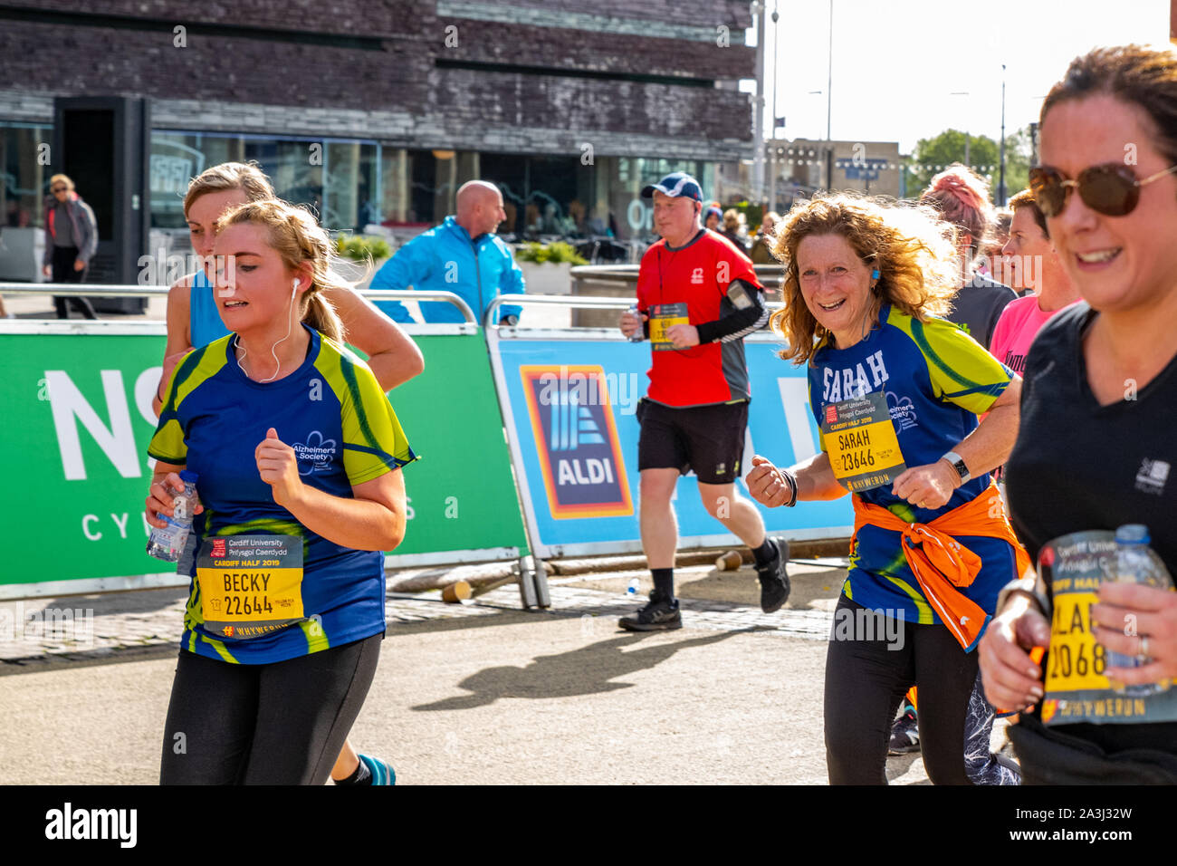 Cardiff Half Marathon 2019: Runners and crowds taking part in annual event around the Welsh ...