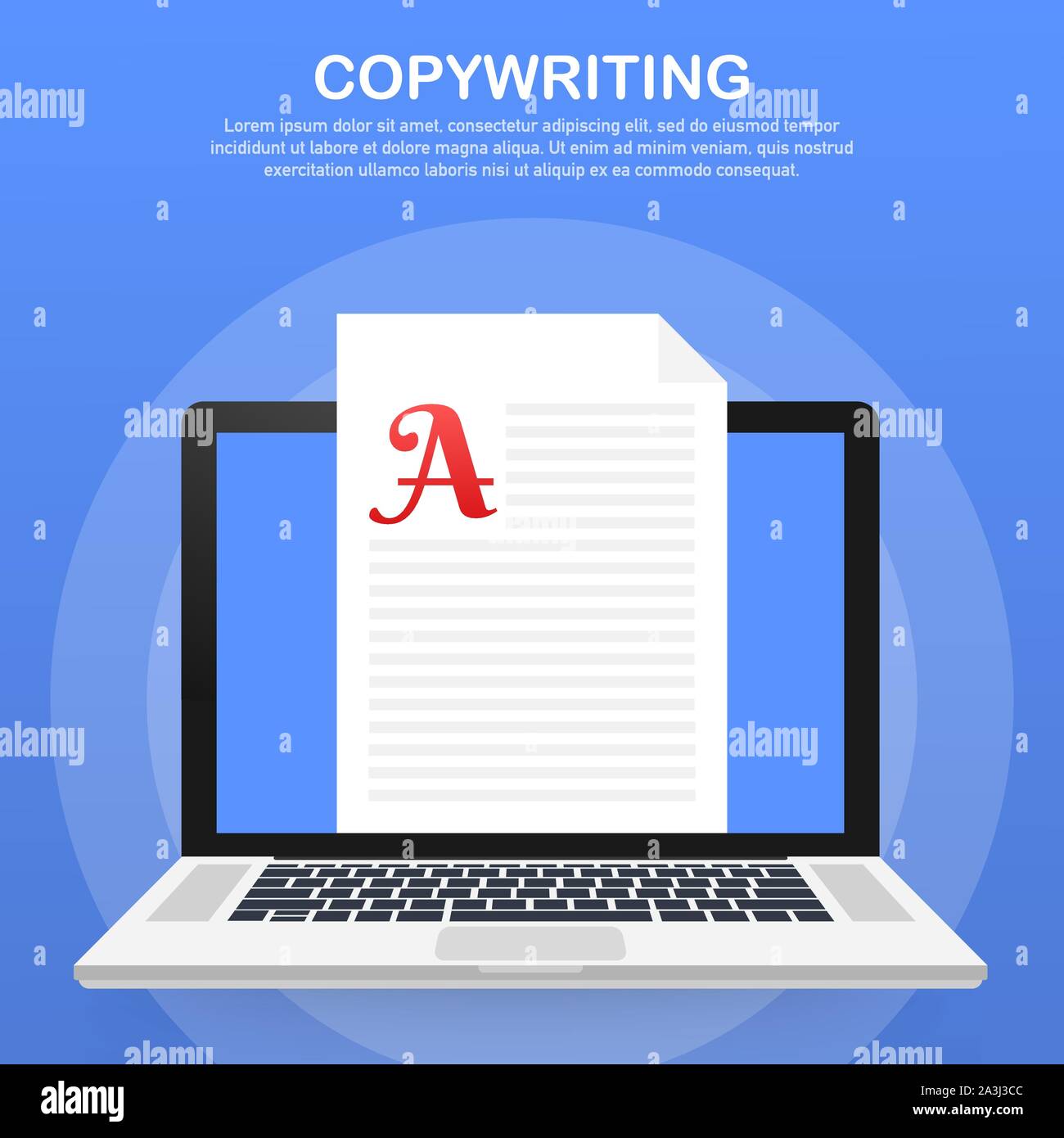 Concept for Copywriting, content development, freelance, blog post ...
