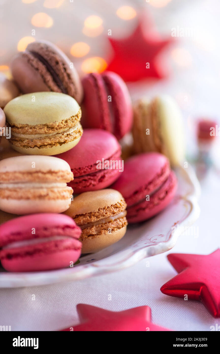 Macarons christmas hi-res stock photography and images - Alamy