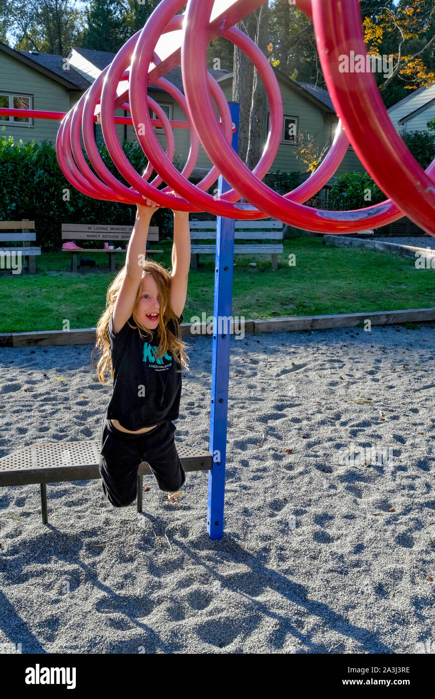 Child Playground Rings High Resolution Stock Photography and Images - Alamy