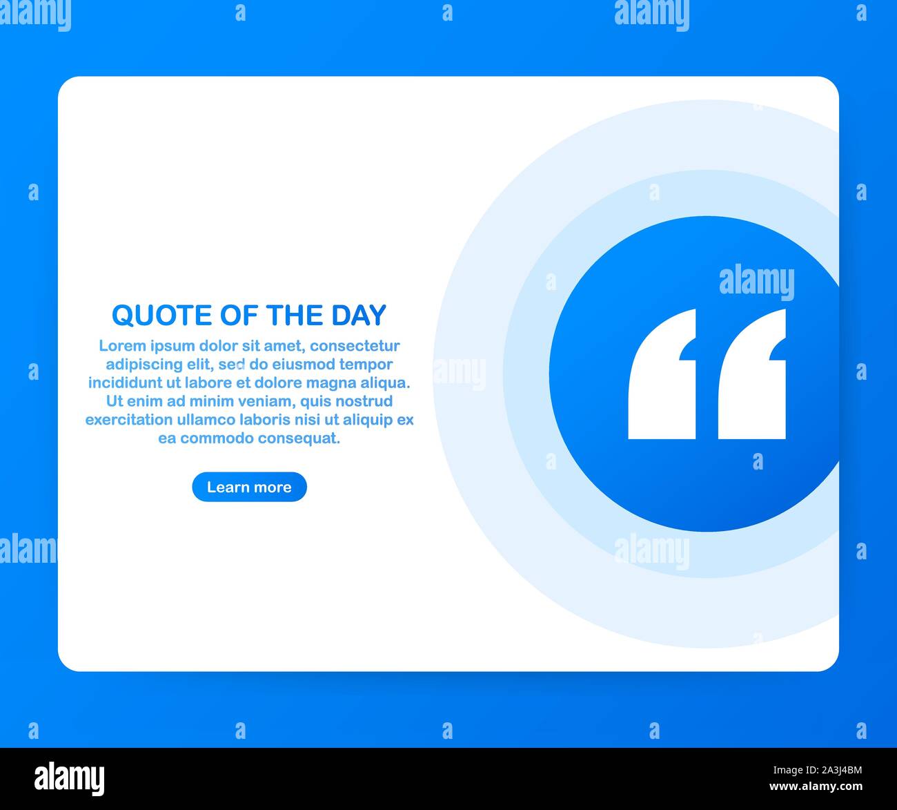 Quote background vector. Creative Modern Material Design Quote template ...