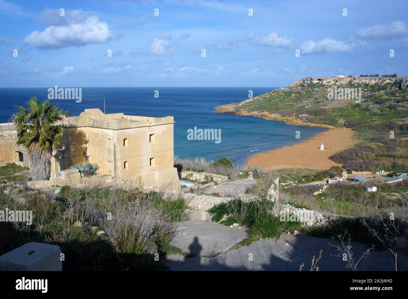 Malta gozo ramla bay sand hi-res stock photography and images - Alamy