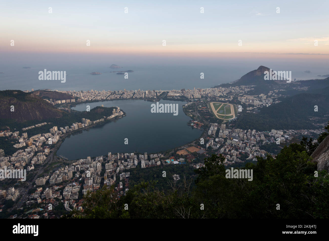 View from Cristo Redentor in Rio de Janeiro, Brazil Stock Photo - Alamy