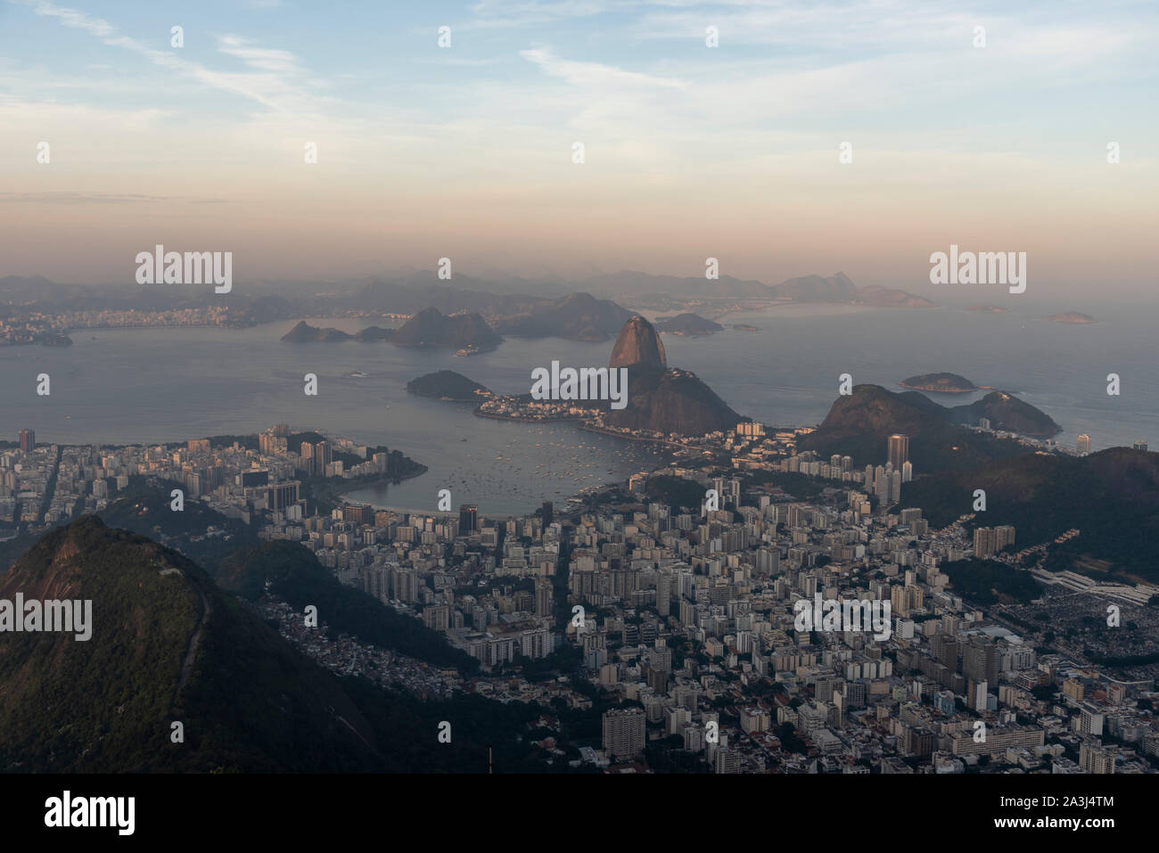 View from Cristo Redentor in Rio de Janeiro, Brazil Stock Photo - Alamy