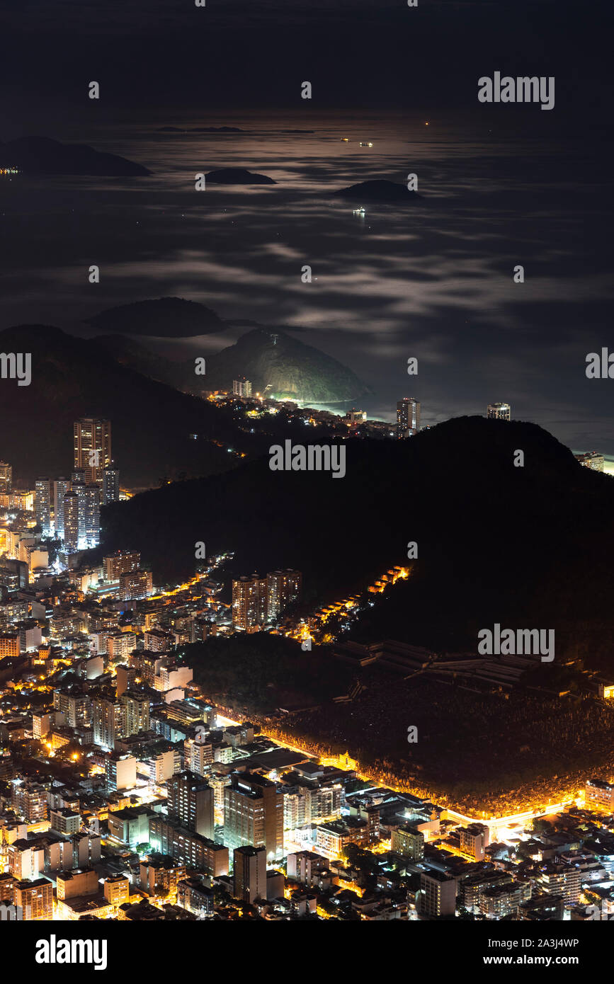 View from Cristo Redentor in Rio de Janeiro, Brazil Stock Photo - Alamy