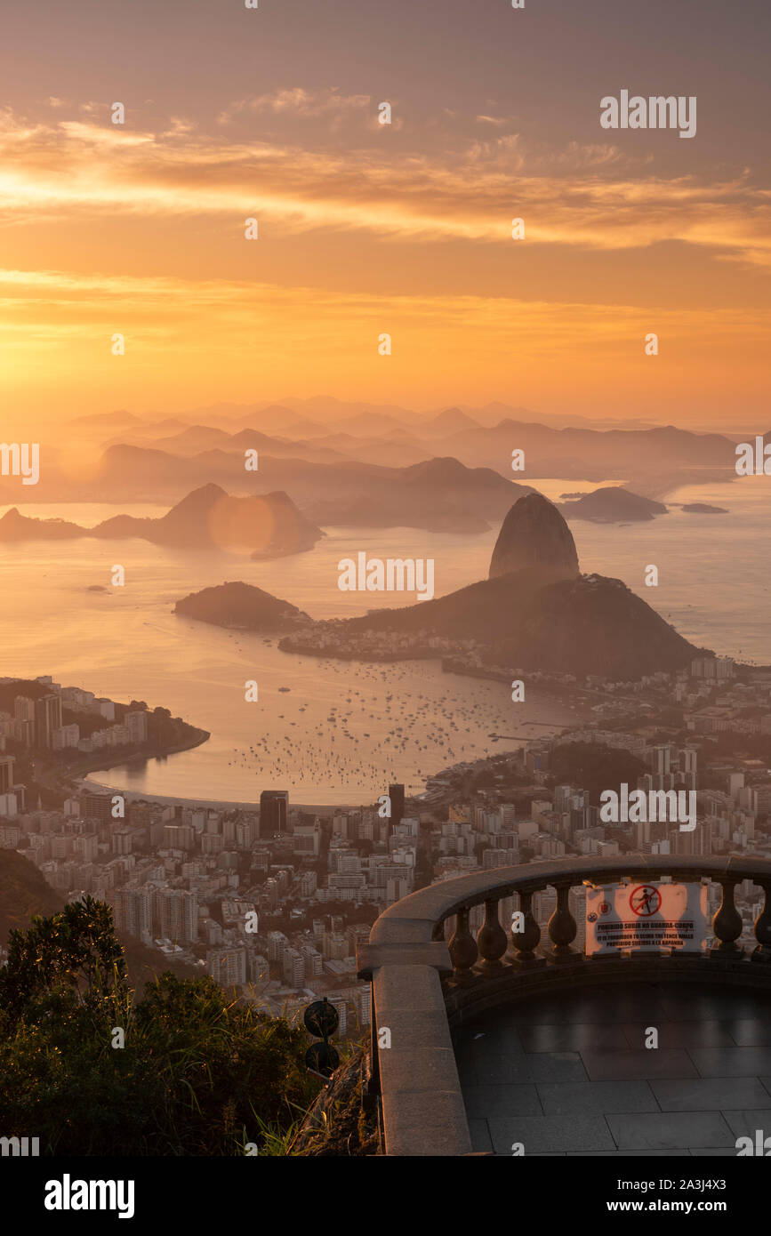 View from Cristo Redentor in Rio de Janeiro, Brazil Stock Photo - Alamy