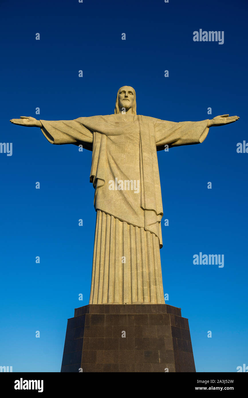 View from Cristo Redentor Statue in Rio de Janeiro, Brazil Stock Photo ...