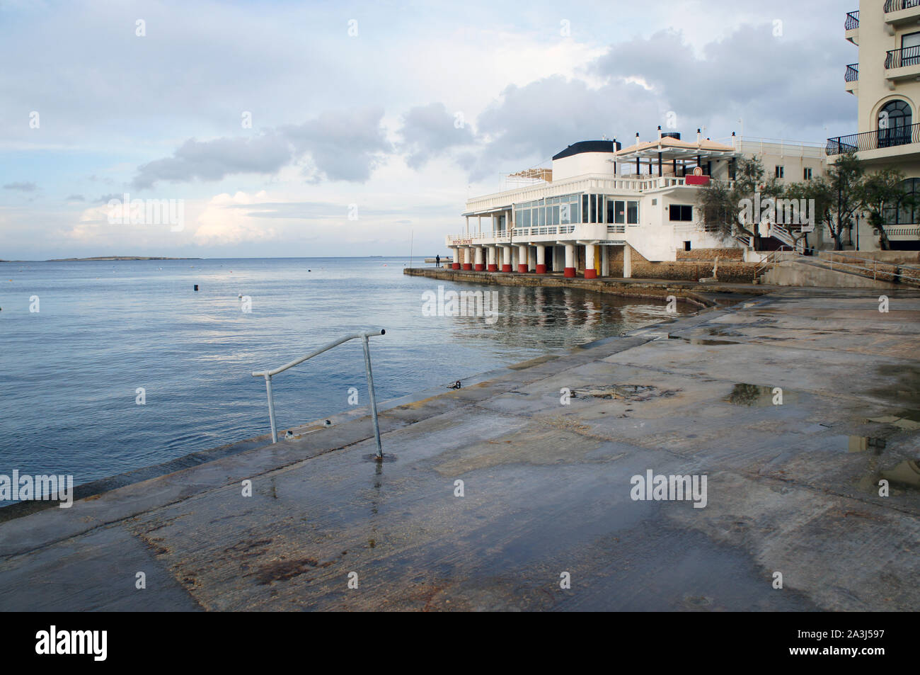 Bugibba malta beach hi-res stock photography and images - Alamy