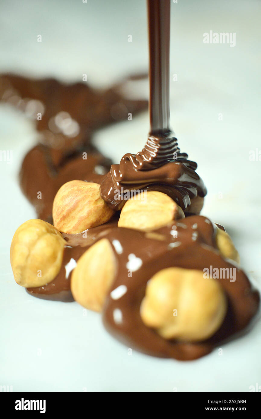 Little Chocolate Confectionery Stock Photo - Alamy