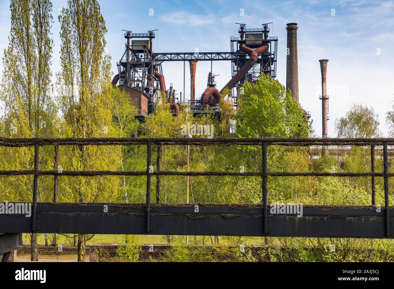 International building exhibition emscher park hi-res stock photography ...