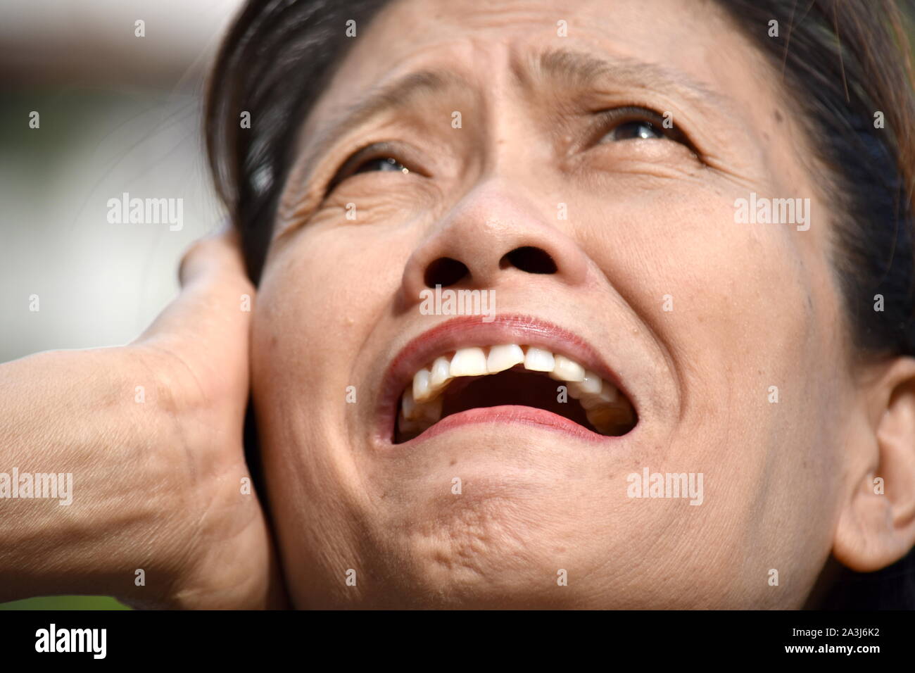 Impatient older woman hi-res stock photography and images - Alamy