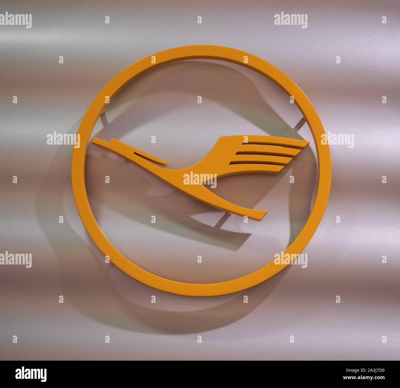 MUENCHEN, GERMANY - CIRCA AUGUST 2019: Lufthansa sign Stock Photo - Alamy