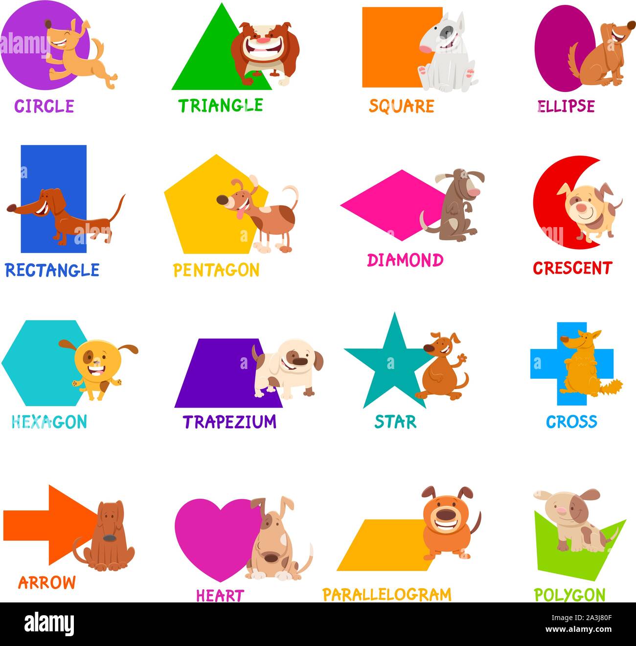 Animal Geometric Shapes