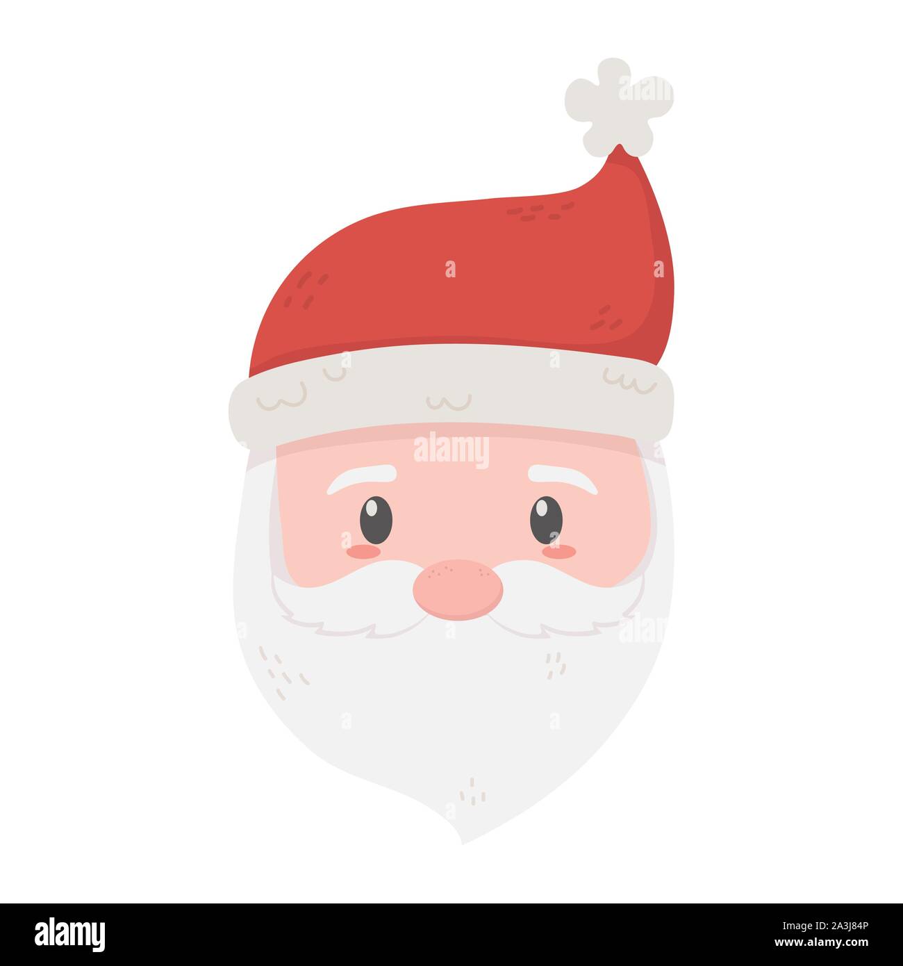 Santa Face Clip Art